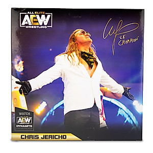All Elite Wrestling Unrivaled Collection Chris Jericho Gear Pack - 6.5-Inch AEW Action Figure - Series 5 - Amazon Exclusive