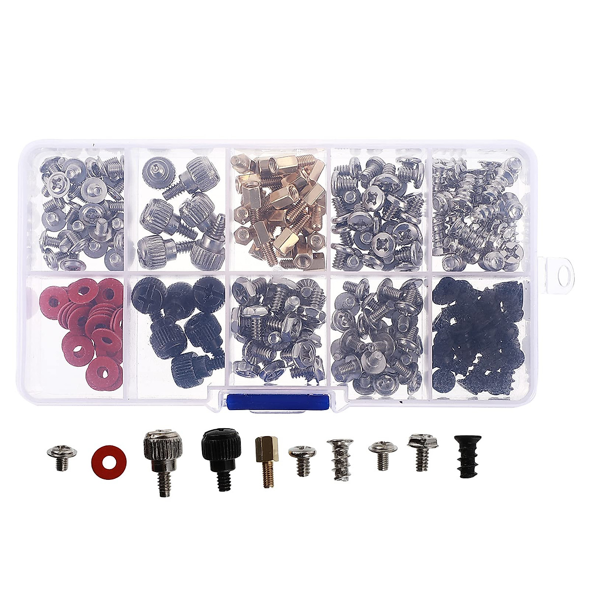 228 Pcs Screw Kits Mother Board Laptop Motherboard Hiking Backpack Slr Camera Motherboard Bolt Motherboards Ukulele Parts Drawstring Tripod Bag Hardware Steel Computer