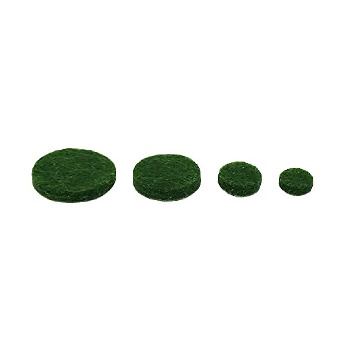 Shepherd Hardware 9423 Self-Adhesive Felt Surface Protection Pads, Assorted Sizes, 46-Count, Green