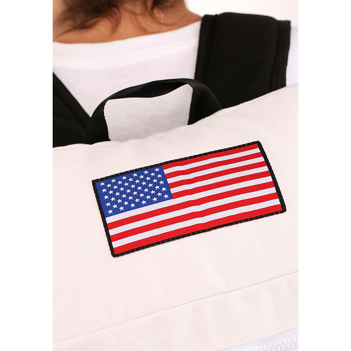 Fun Costumes Adult NASA Backpack Standard White