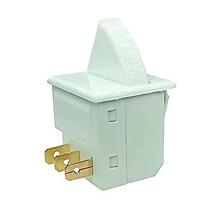 WR23X21444 WR23X21073 W11396033 Refrigerator Door Light Switch by DTAIR Replacement for Whirlpool GE Refrigerator AP6026776