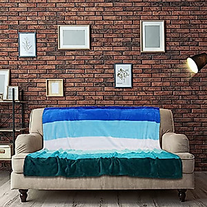 Gay Male Pride Super Plush Blanket - 50x60 Soft Throw Blanket - Perfect for Cuddle Season MLM Pride LGBT Blanket