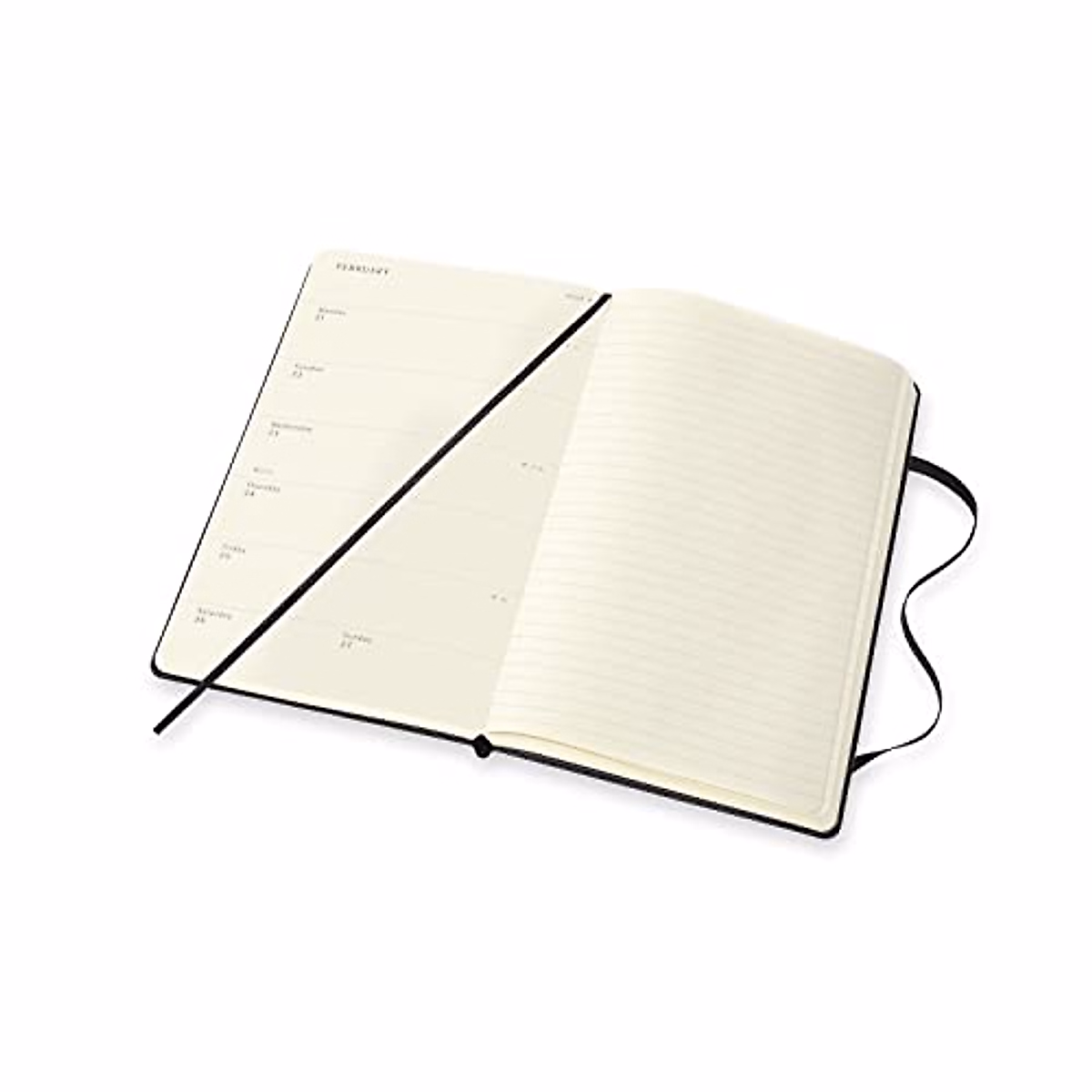 Moleskine Limited Edition Harry Potter 18 Month 2021-2022 Weekly Planner, Hard Cover, Large (5" x 8.25"), Black