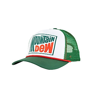 Mountain Dew Classic Colors Trucker Hat Green