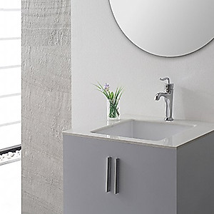 Kraus FUS-13801CH Coda Single Lever Basin Bathroom Faucet, Chrome