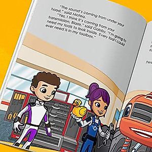 Blaze and The Monster Machines Personalized Book: Your Child and Blaze Catch Crusher (Large Softback)