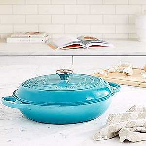 Le Creuset Enameled Cast Iron Signature Braiser, 5 qt. , Caribbean