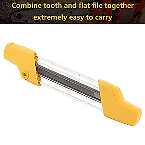 A-KARCK Chainsaw Sharpener for .325" P Saw Chain, 2 in 1 Easy File Chain Saw Sharpener