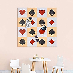 Suitable for Kindergarten Display, Cultural Background Wall, Creative Message Board, Photo Decorative Wall 7.9×7.9 in