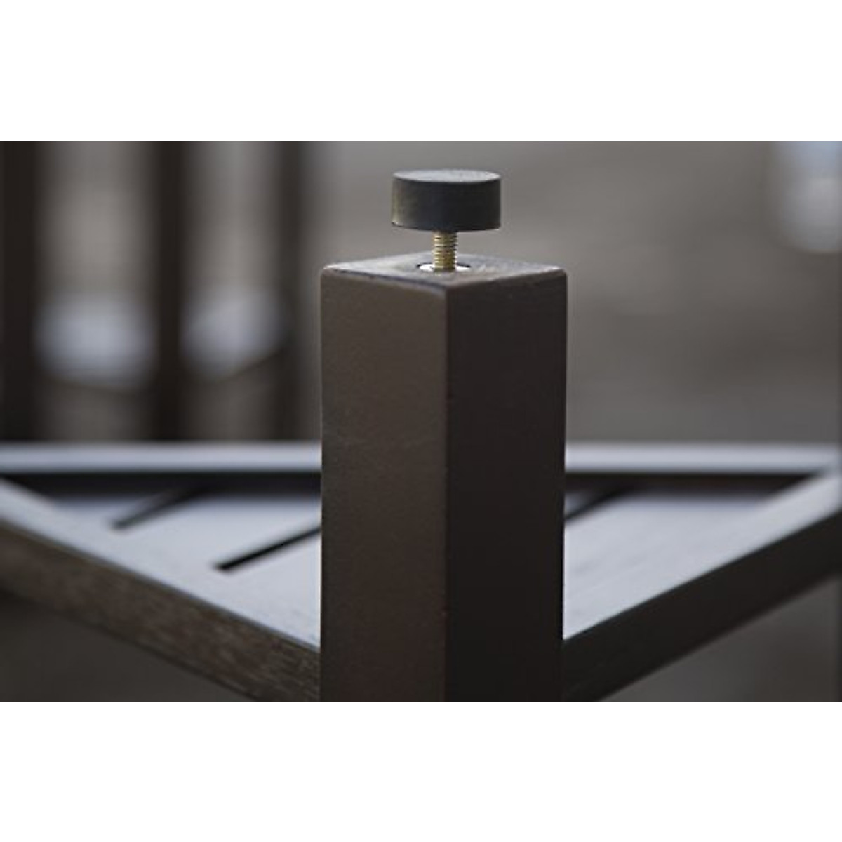 Decoteak FlexiCorner 17" Triangular Teak Modular Shower Bench and Table with Shelf