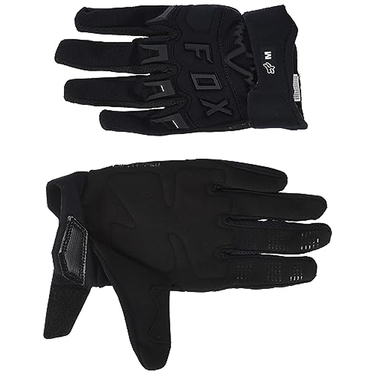 Fox Racing Mens DIRTPAW Motocross Glove,Black/Black,Medium