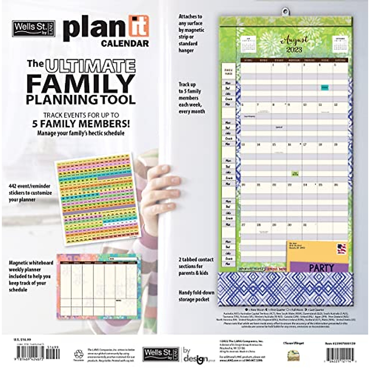 WSBL Bohemian 2023 Plan-It™ Calendar (23997009159)