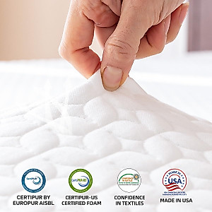 Tripie Queen Mattress, 8 Inch Memory Foam Mattress in a Box, Cooling Gel-Infusion for Cooler Sleep & Pressure Relief, Breathable Cover, Queen Size Bed, CertiPUR-US