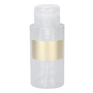 Sonew 300ml Pump Dispenser, Multifunctional Empty Press Bottle Push Down Pump Dispenser for Nail Remover Lotion Make up Water Nail Polish Makeup Remover Liquid