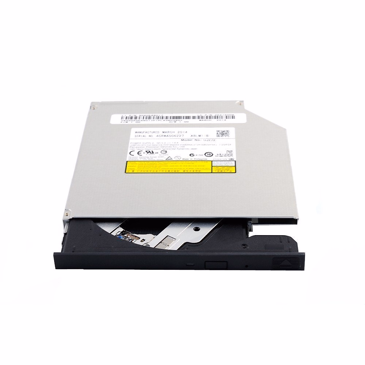 HAZYYO Laptop Internal UJ-272 UJ272 9.5mm SATA 6X 3D Blu-ray Burner BD-RE BDXL DL Dual Layer Bluray Recorder Super Slim Internal Optical Drive Supports 100GB 128GB