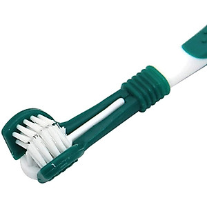 Dog Toothbrush, Triple Headed Toothbrush Dog Toothbrush for Pet ...