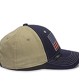 Outdoor Cap FRD10A, Navy/Khaki, One Size Fits Most