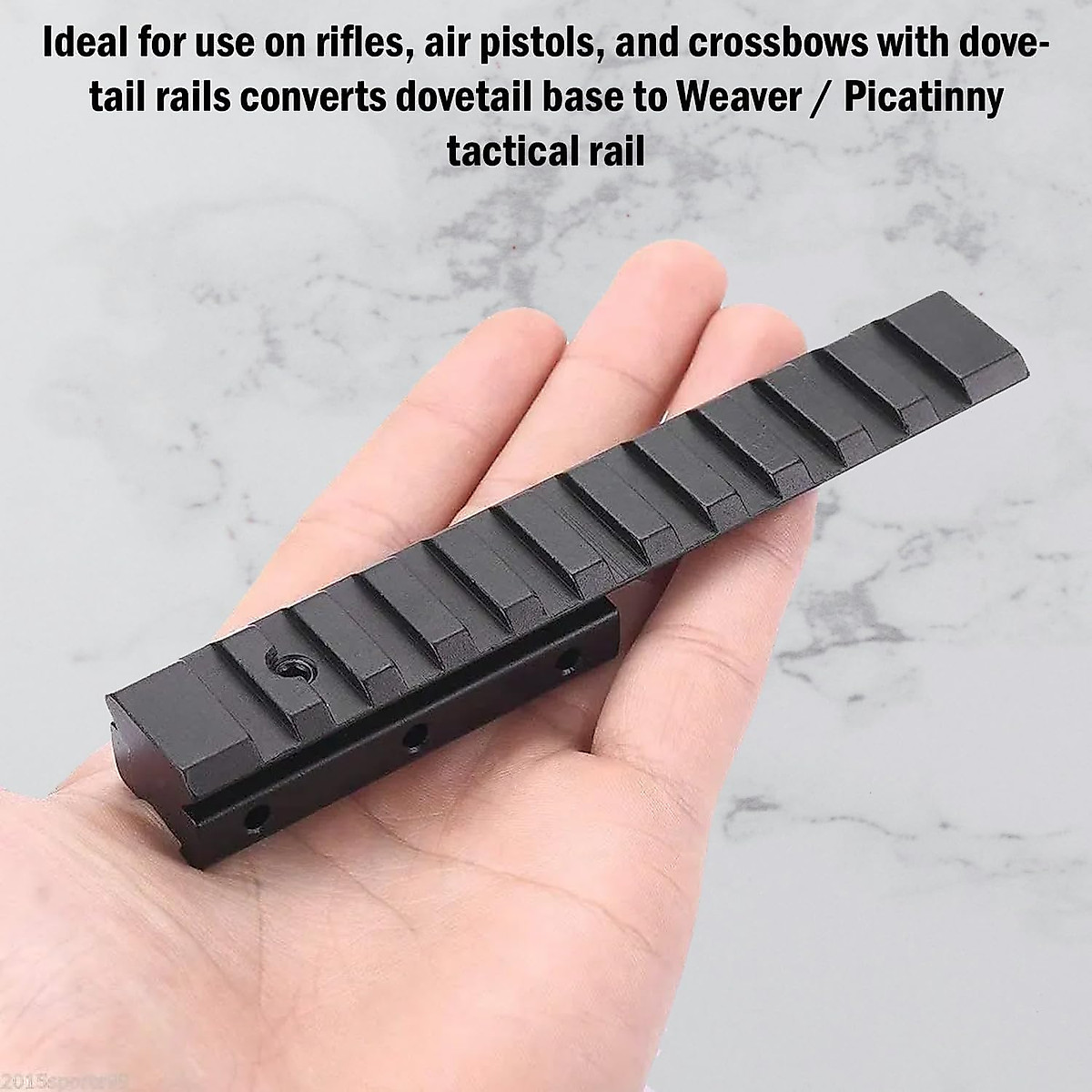 GOTICAL Low Profile Mosin Nagant 91/30 Scope Mount Weaver Picatinny Rail Mid Length