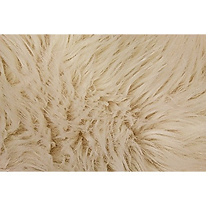 Nouvelle Legende® Faux Fur Sheepskin Premium Rug Single (23 in. X 40 in.) White