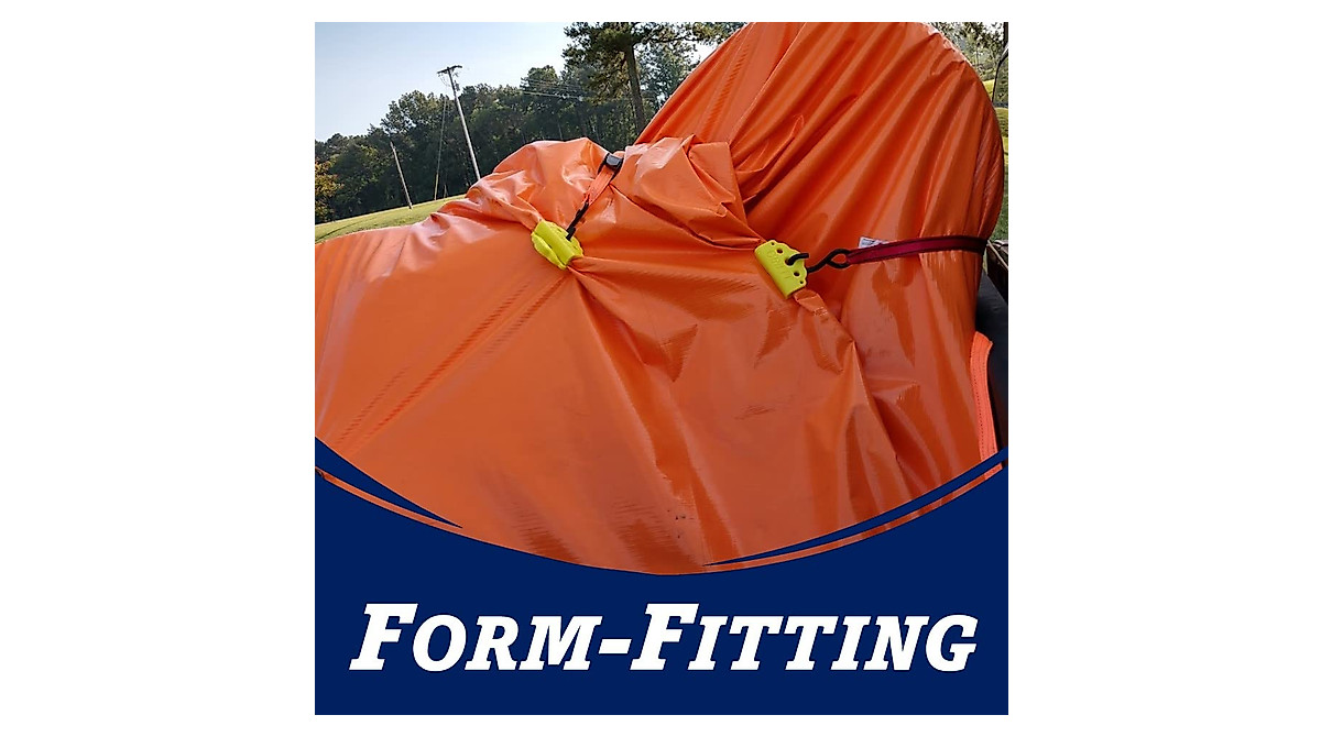 26cu/ft, 196 Gal, 14Mil Expandable Outdoor Storage Hood Cover/Enclosure ...