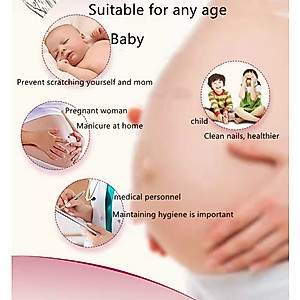 (Mini) Glass Nail Files - Crystal Nail File for Natural Nails, Filing Board for Professional Fingernail Care w/CaseSuitable, for All Ages, Best Gifts for Ladies and Girls