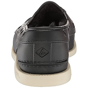 Sperry Men's Authentic Original Float Boat Shoe, Black, 11
