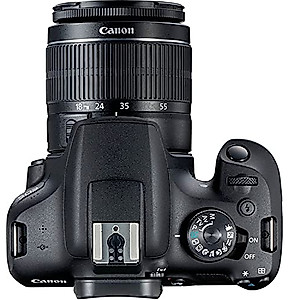 Camera Bundle for Canon EOS Rebel T7 DSLR Camera with EF-S 18-55mm f/3.5-5.6 is II Lens and Accessories Kit (64GB, Hand Grip Tripod, Flash, and More) (Renewed)