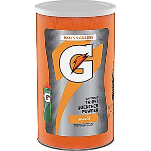 Gatorade Thirst Quencher Powder, Orange, 76.5oz Canister
