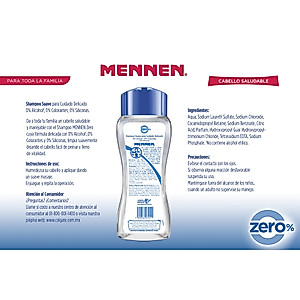 Mennen Zero (0 Alcohol, o Coloring, o Silicon) for healthy hair