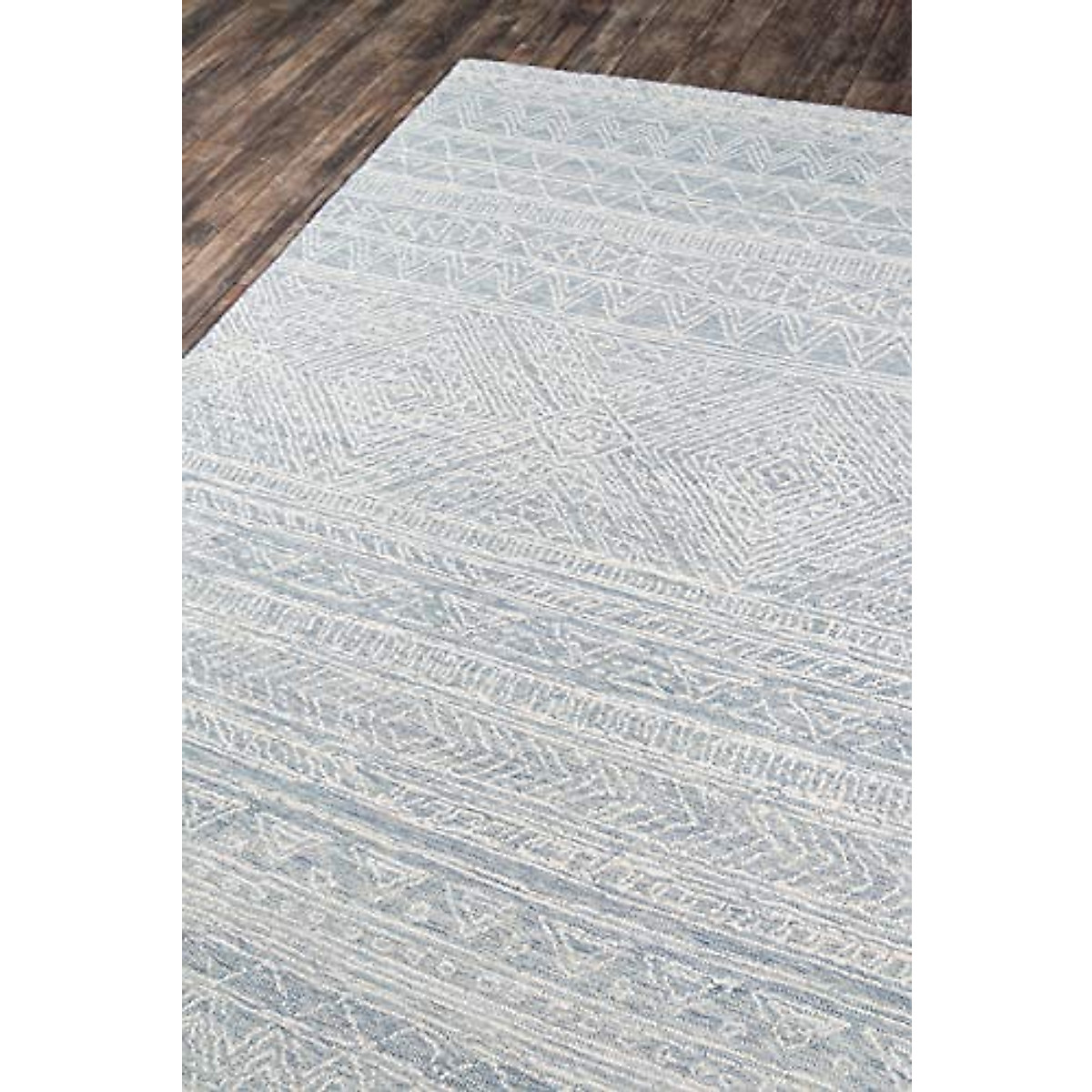 Momeni Mallorca Light Blue Area Rug Area Rug, 2' x 3' Sized Rug for Entry Way, Bathroom, and Kitchen