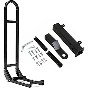Golf Cart Rear Seat Safety Grab Bar with Trailer Hitch for Club Car EZGO Yamaha