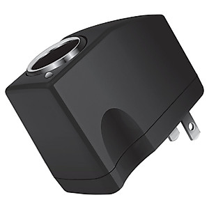 Cellet AC to DC 12V Output Converter. AC/DC Power 110V- 120V AC to 12V DC Car Cigarette Lighter Power Converter. AC to DC Female Adapter (Not for Air-Pump, Compressor, Vacuum Cleaner)