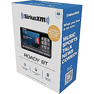 SiriusXM - SXVRBTAZ1 Roady BT (Bluetooth Compatible) In-Vehicle Satellite Radio. Enjoy SiriusXM Through Your Existing Car Stereo for as Low as $5/month + $60 Service Card with Activation