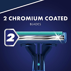 Gillette Sensor2 Plus Pivoting Head Men's Disposable Razors, 10 Count