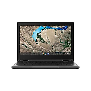 Lenovo 300e 11.6" 2-in-1 Touchscreen Winbook (Intel N4120, 4GB RAM, 128GB Storage (64GB eMMc + 64GB IST SD Card), Webcam) Ruggedized, Water Resistant, Education Laptop, Type-C, Wi-Fi, Win 10/11 Pro