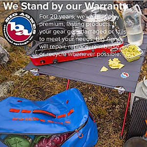 Big Agnes Woodchuck & Soul Kitchen Tables - Ultralight, Hard-Top Tables for Camping and Backpacking, Soul Kitchen Table (Asphalt)