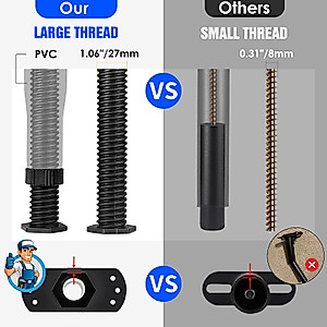 SKMYL Adjustable Height Center Support Leg for Bed Frame,Bed Center Slat Support Leg (7.5~14.5 (2PCS))