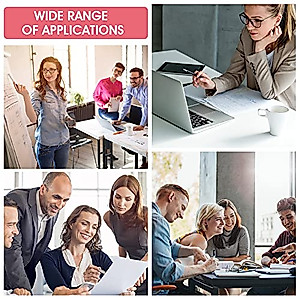 Cobee® Rose Gold Ballpoint Pens with Stylus Tip, 10 Pcs 1.0mm Retractable Ball Point Pens Black Ink Metal Pen Medium Point Writing Pen Stylus Pen for Touch Screens School Office Gift Supplies