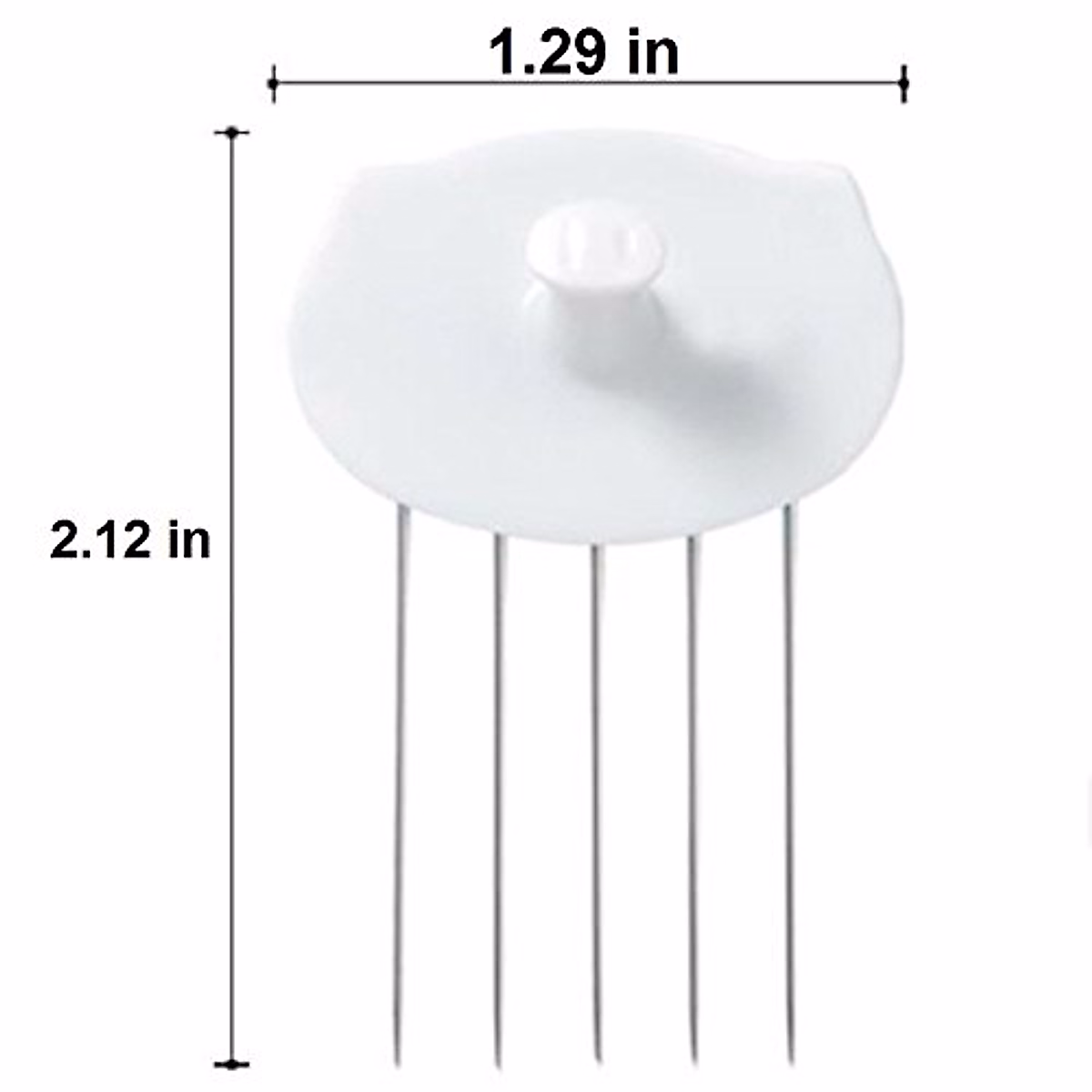 HOTLISTOR Reusable Multipurpose Piggy Cubicle Wall Hooks 5PCS 10PCS Decorative Pin Stick Hooks Office Partition Panel Hanger Home Kitchen