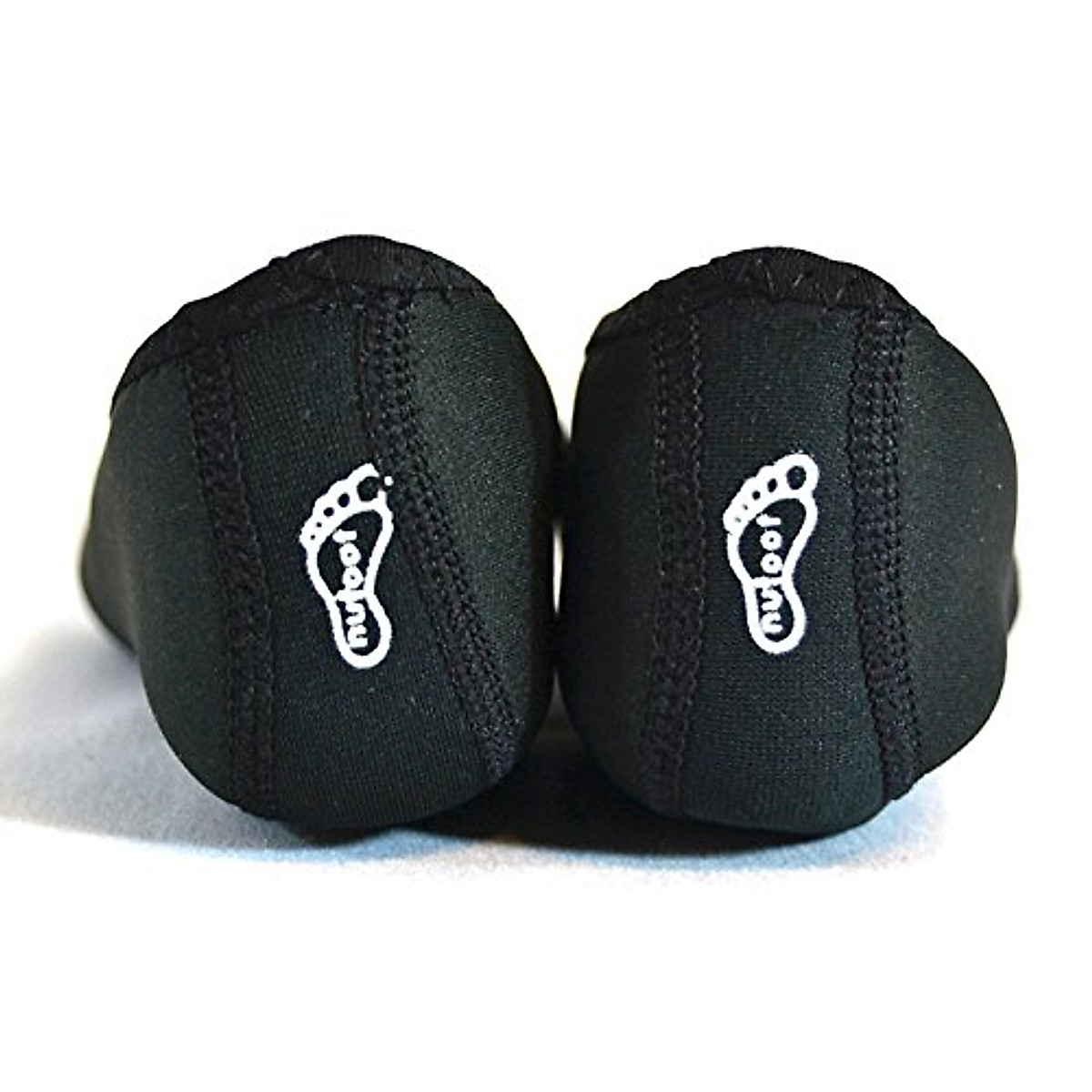 Nufoot Ballet Flats Women's Shoes, Foldable & Flexible Flats, Slipper Socks, Travel Slippers & Exercise Shoes, Dance Shoes, Yoga Socks, House Shoes, Indoor Slippers, Black, Large