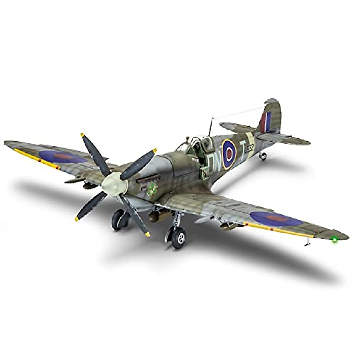 Revell RV00457 Supermarine Spitfire Mk.IXc-Technik Model Kit with Electronics, Unpainted