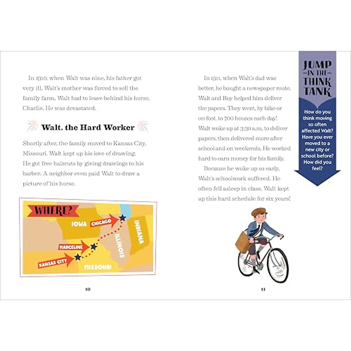 The Story of Walt Disney: An Inspiring Biography for Young Readers (The Story of Biographies)