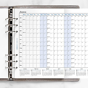 Filofax A5 2024 Year Planner horizontal 24-68506