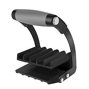 FAHKNS Panel Carrier and Plywood Lifting Tool, 0 to 3/4 Grip Range Sheetrock Gripper Carrying Soft-Grip Handle Gripper Lift for Clamp Wood Board or Drywall Lifter with Single Hand