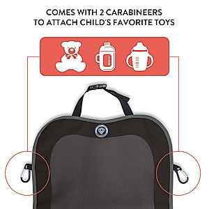 Prince Lionheart Backseat Kick Mat, Brown