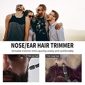 Mini Ear and Nose Hair Trimmer Compatible with Phone Interface for Men and Women OuYezy Professional Painless Portable Nose Hair Removal Trimmer Mobile Phone Powered (typ-c)