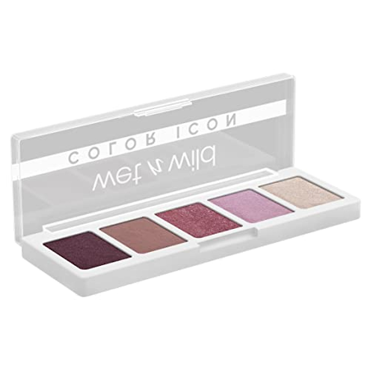 wet n wild Color Icon Eyeshadow Makeup 5 Pan Palette, Purple Petalette, Matte, Shimmer, Metallic, Long Wearing, Rich Buttery Pigment, Cruelty Free
