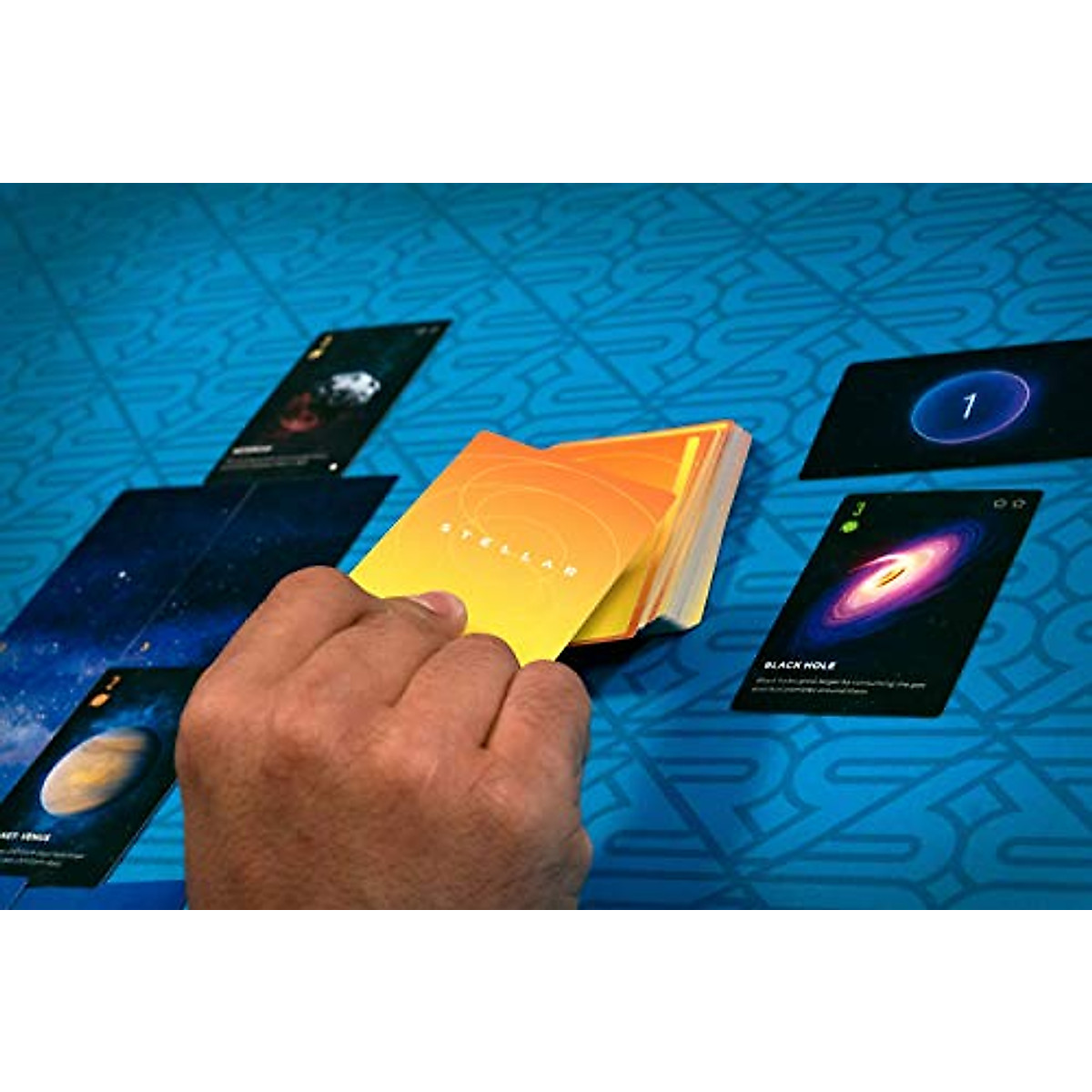 Renegade Game Studios Stellar, 2 Player Stargazing Competition, Ages 8+, Playing Time 30 Minutes.