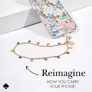 Kate Spade New York Phone Charm - Detachable Cell Phone Lanyard - High Shine