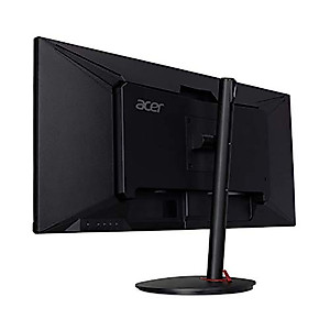 Acer Nitro XV340CK Pbmiipphzx 34" QHD (3440 x 1440) IPS Gaming Monitor with AMD Radeon FREESYNC, 144Hz, 1ms VRB, HDR10 Technology, (2 x Display Ports, 2 x HDMI 2.0 & 2 x USB 3.0 Ports), Black